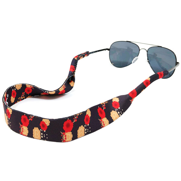 Wrapables Adjustable Eyewear Retainer, Sunglass Strap with Neoprene Fl